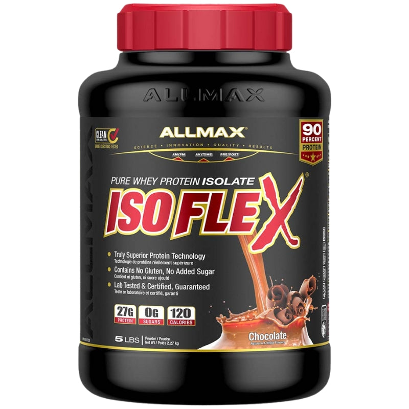 ALLMAX IsoFlex Whey Protein Isolate 5 lbs | Best Protein Isolate – BULLDOG
