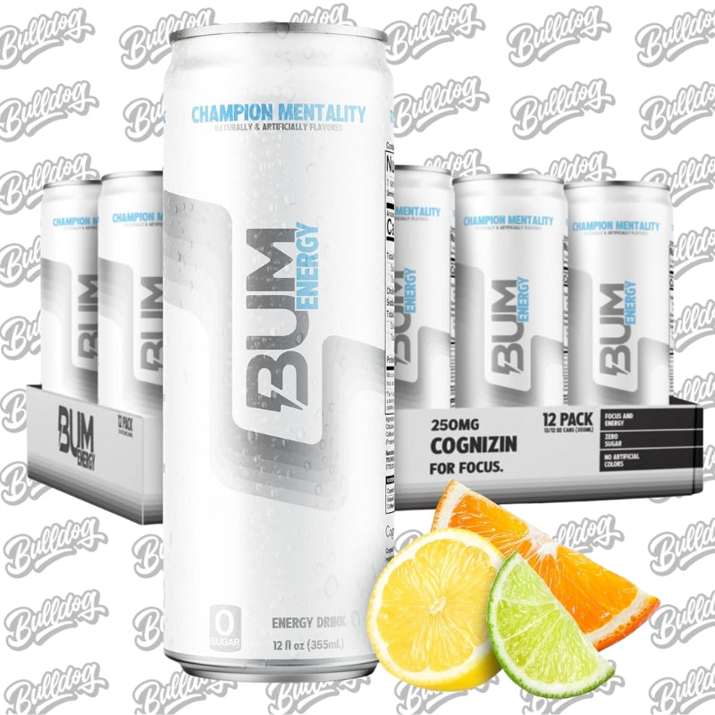 BUM Energy Drink 12-Pack | Buy in Canada — Bulldog Nutrition