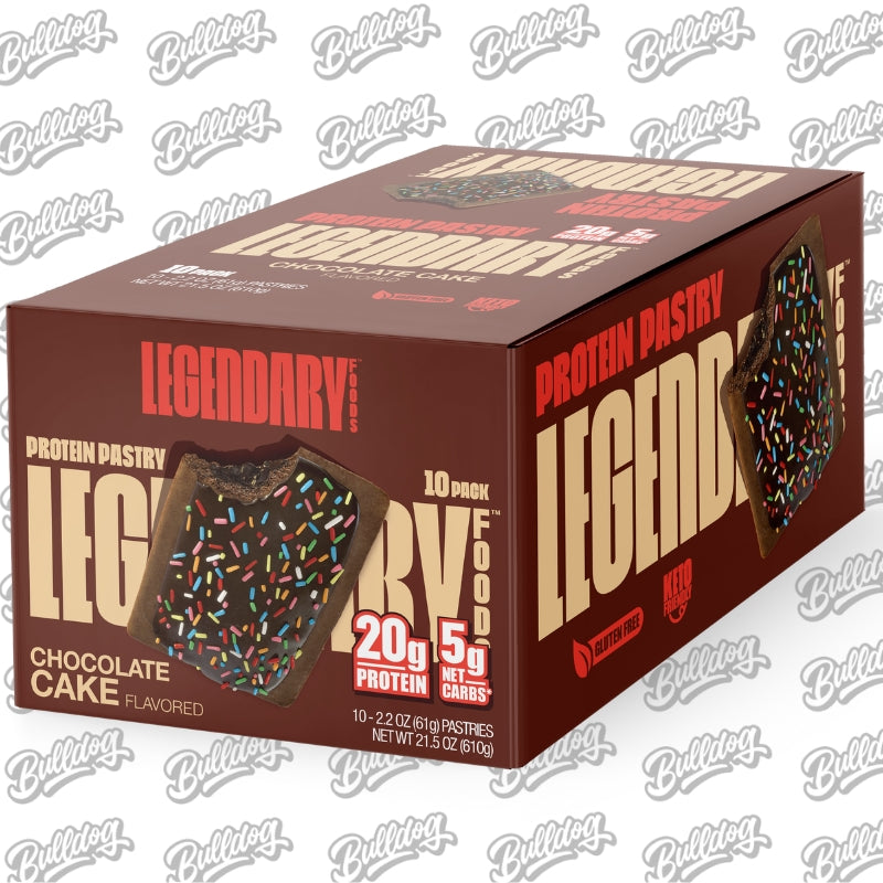 Legendary Foods Protein Pastry 10/packs | High Protein Snacks – BULLDOG