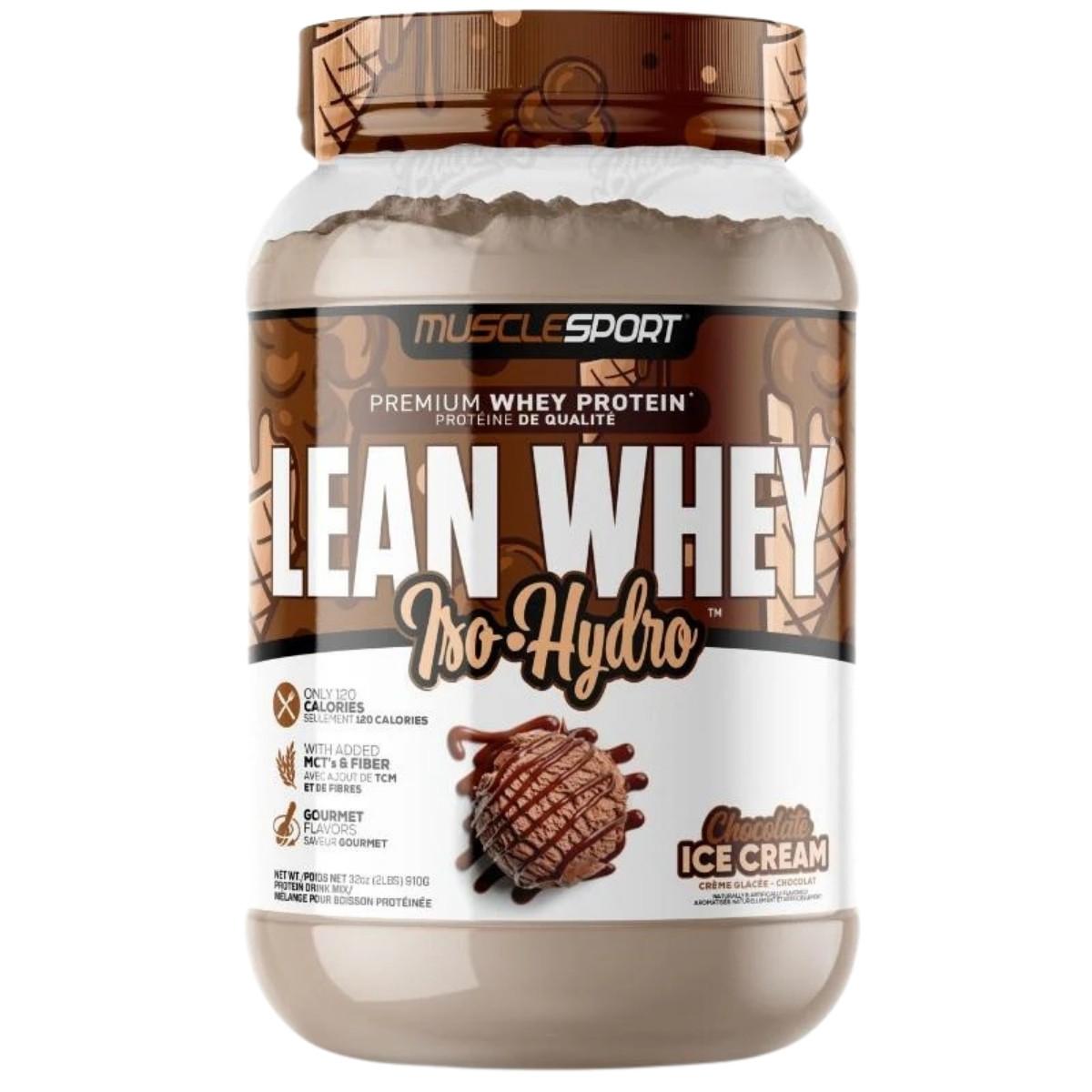 MuscleSport Lean Whey Iso Hydro 2lb | Canada — Bulldog Nutrition