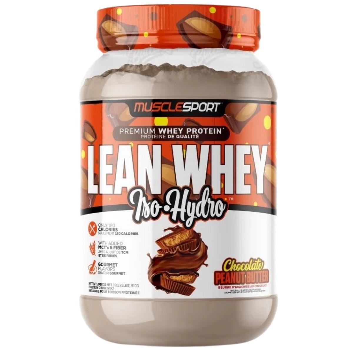 MuscleSport Lean Whey Iso Hydro 2lb | Canada — Bulldog Nutrition