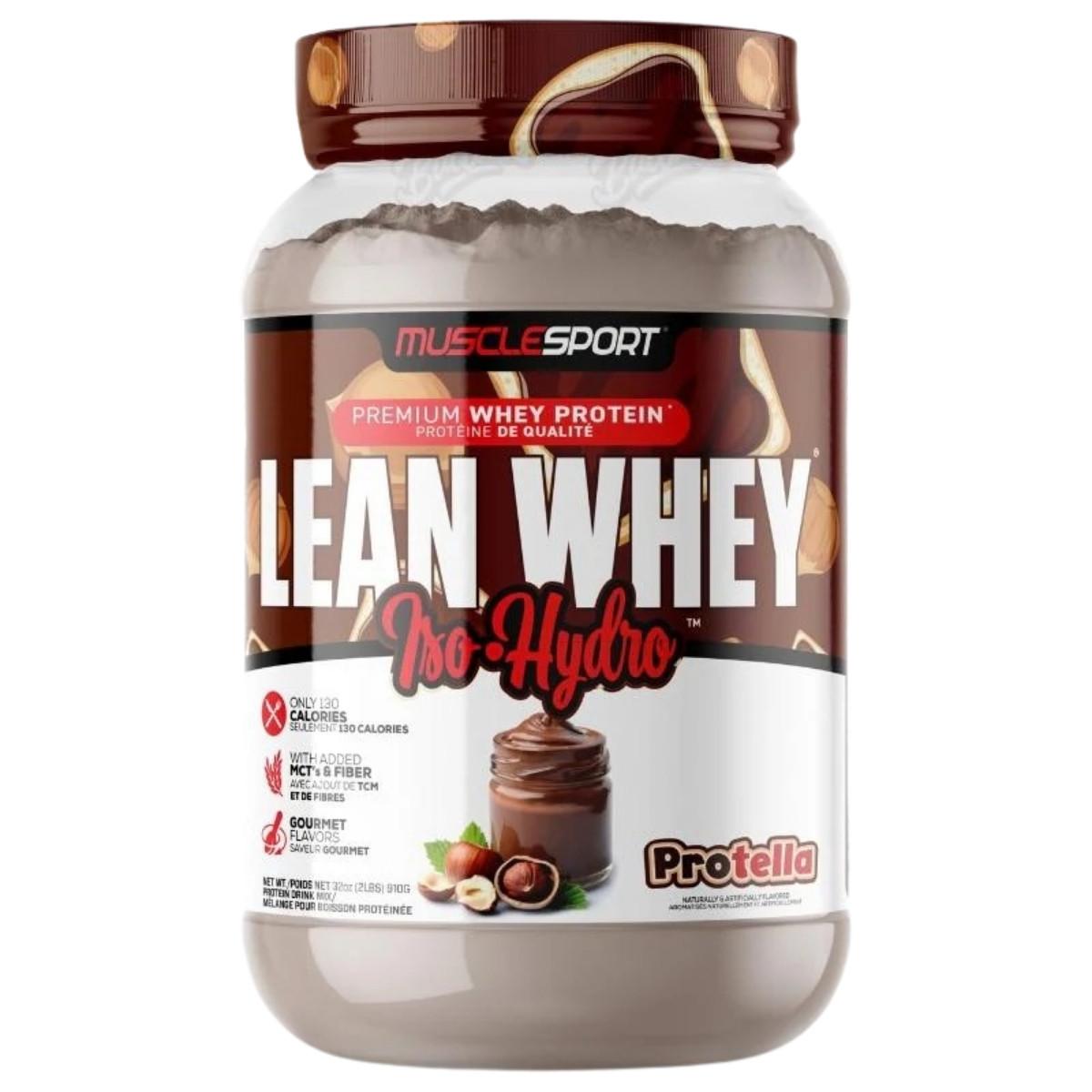 MuscleSport Lean Whey Iso Hydro 2lb | Canada — Bulldog Nutrition
