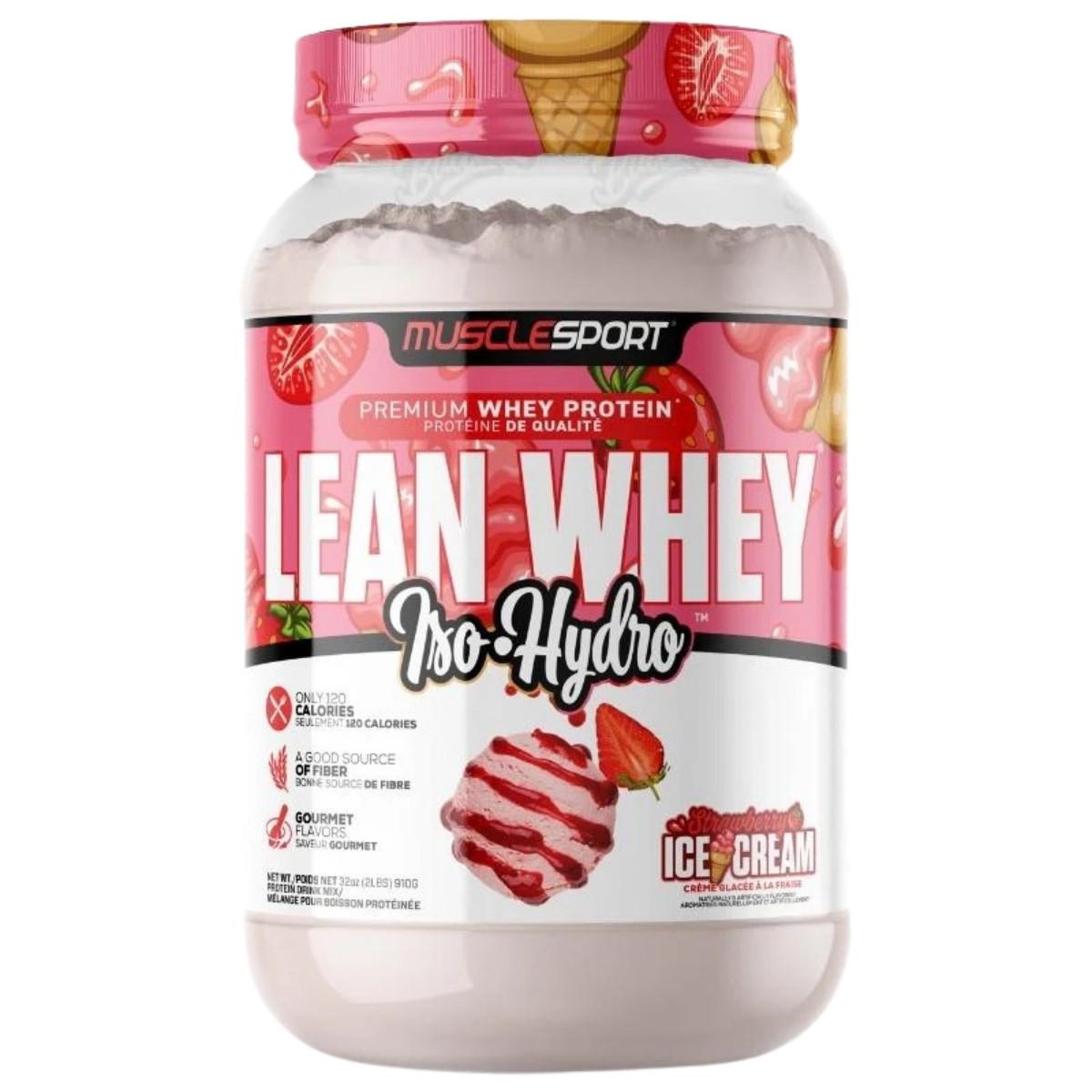 MuscleSport Lean Whey Iso Hydro 2lb | Canada — Bulldog Nutrition