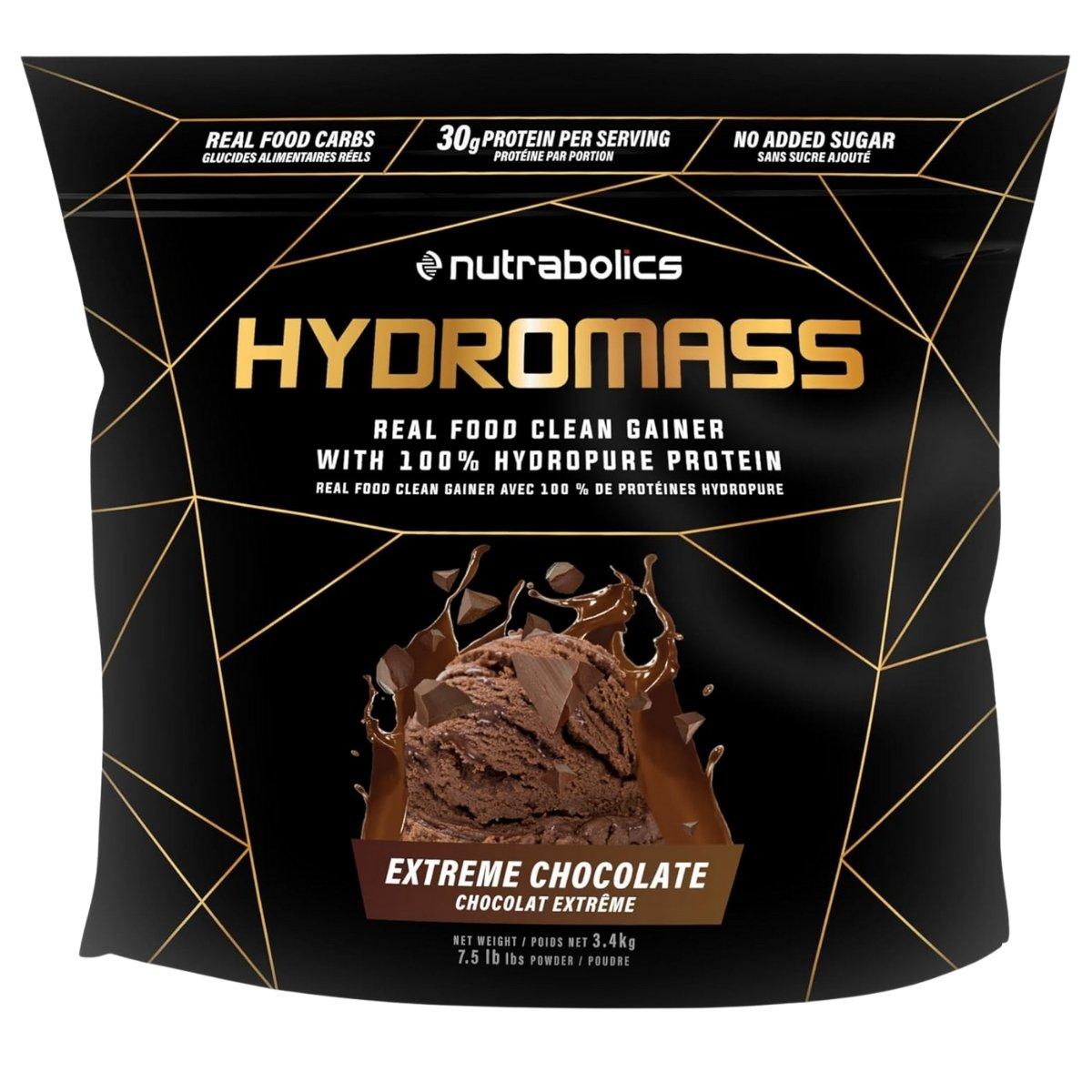 Nutrabolics HydroMass 7.5lbs | Clean Real Food Mass Gainer – BULLDOG
