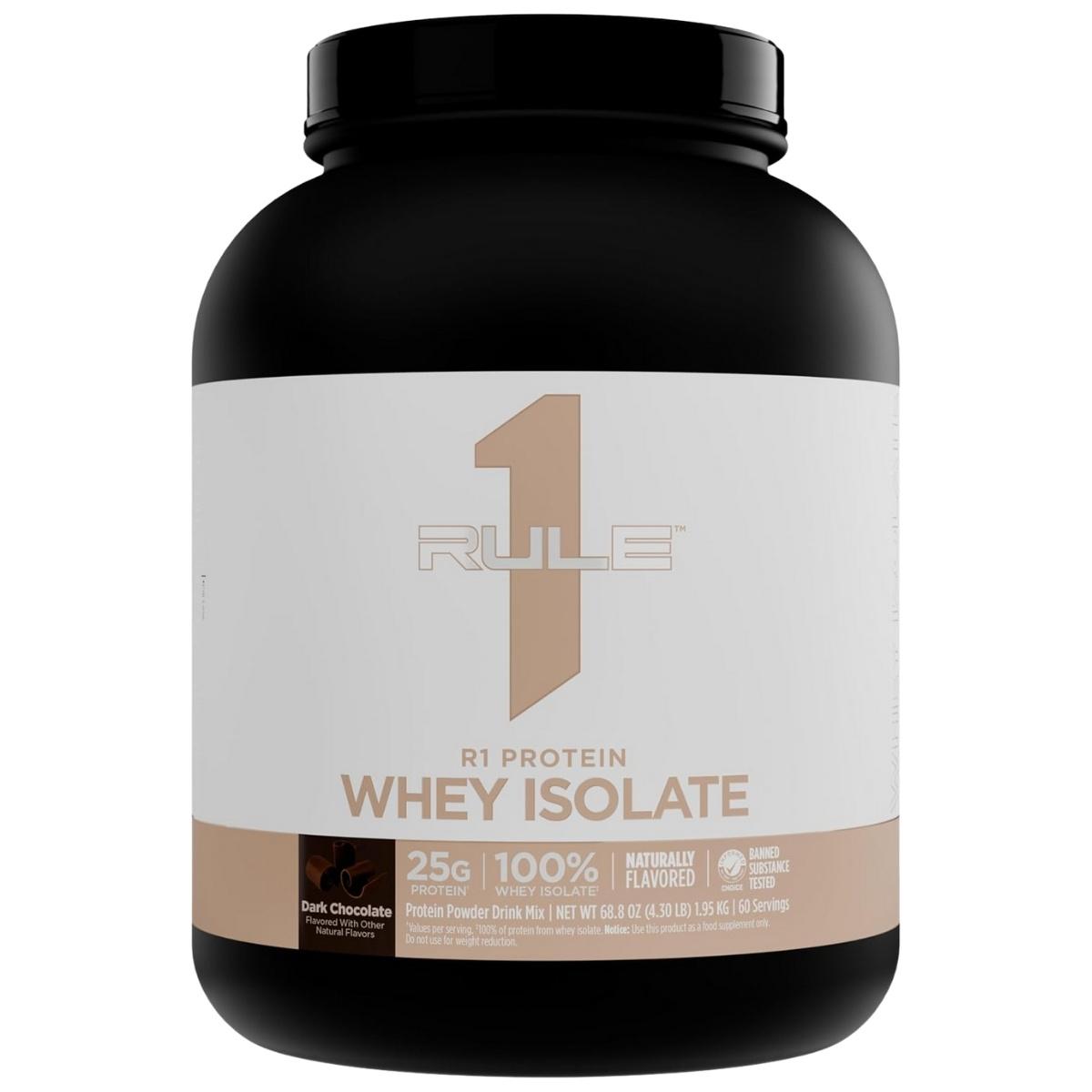Rule1 Naturally Flavored R1 Whey Isolate | Bulldog Nutrition