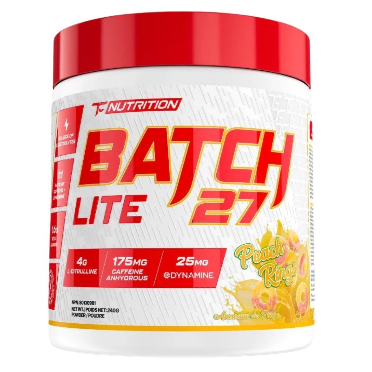 TC Nutrition Batch 27 LITE - 20 servings - Pre Workout Supplement – BULLDOG