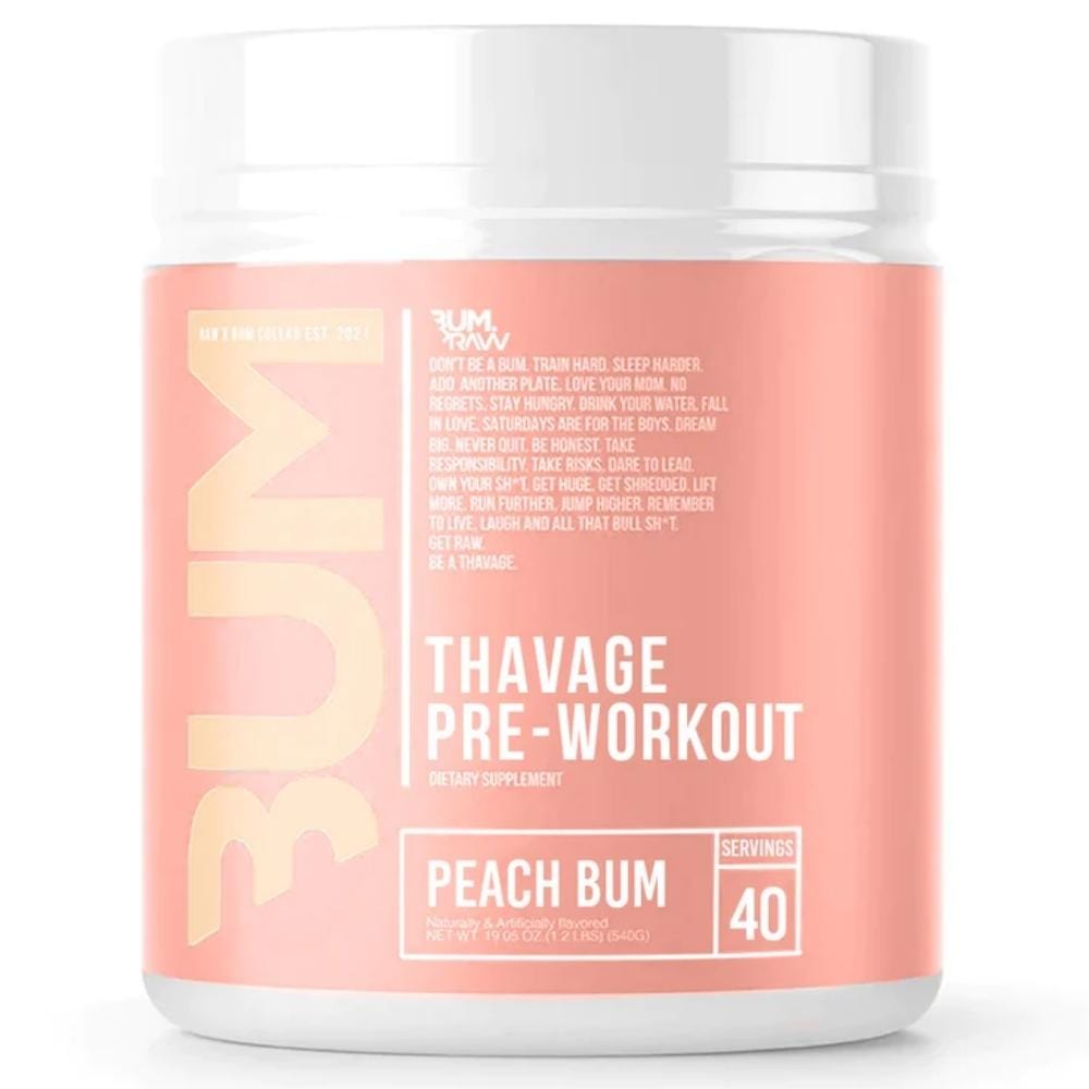 CBUM Thavage Pre Workout | RAW x CBUM COLLAB SUPPLEMENTS