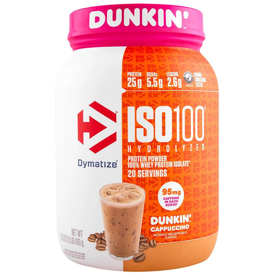 Dymatize ISO 100 Hydrolyzed Protein Isolate | Dunkin Donut Flavors